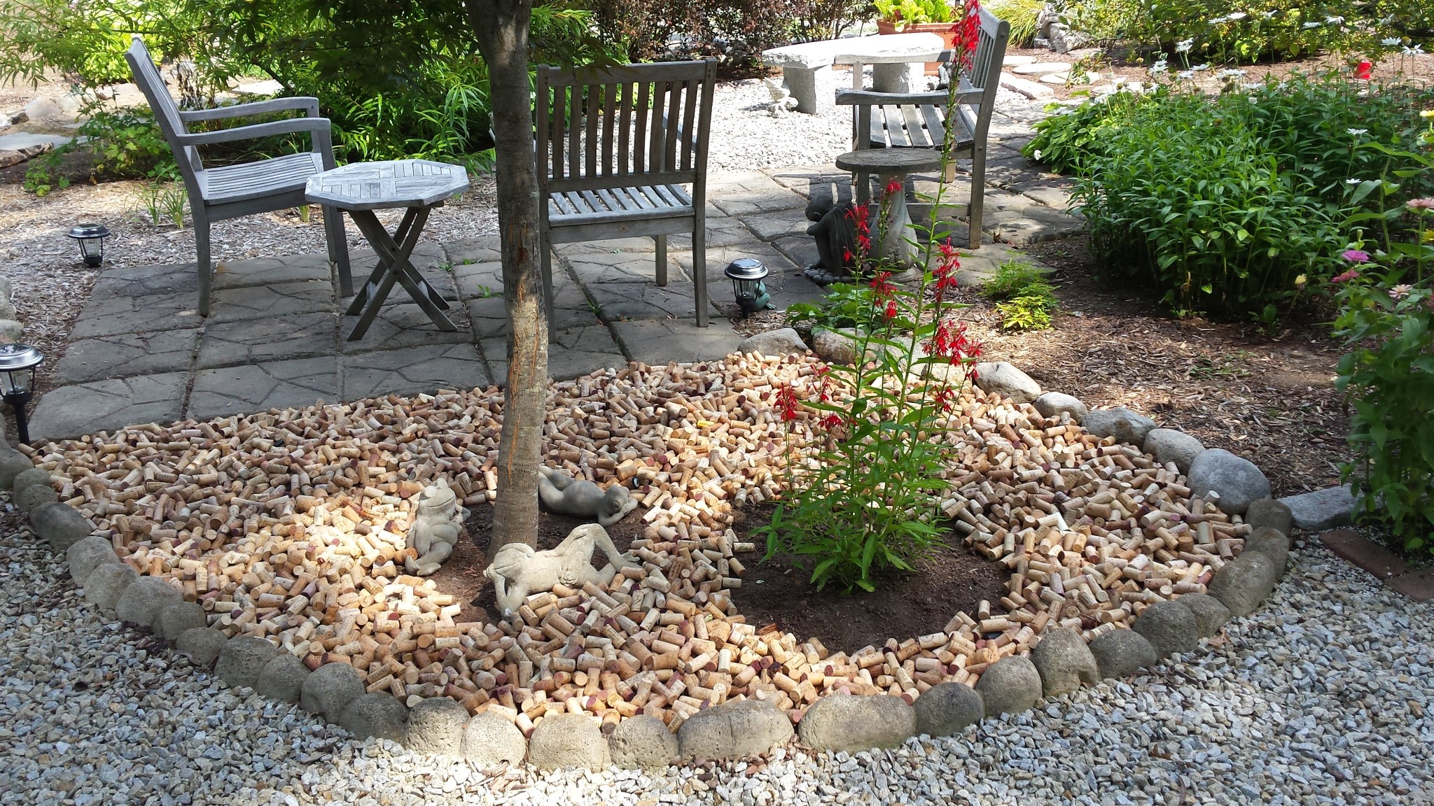 How 10,000 Wine Corks Ended Up in My Garden | Garden with Grace